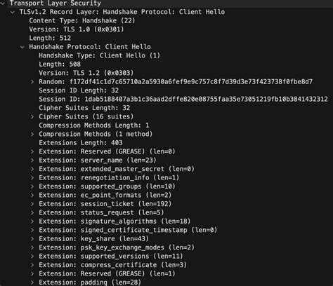 基于wireshark抓包浅谈对的理解（tls、ssl、数字证书、数字签名）抓包分析 用户的随机数、签名值 Csdn博客