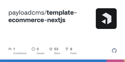 GitHub Payloadcms Template Ecommerce Nextjs
