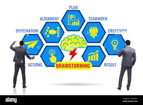 Brainstorming Concept As The Solution Tool Stock Photo Alamy