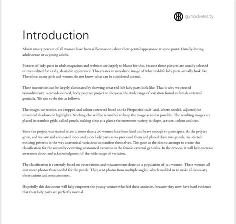 Pdf Resource Anatomical Variation In Female External Genitalia Link