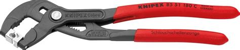 Knipex Slangklämtång 8551180C 180mm Klämringstänger Duab