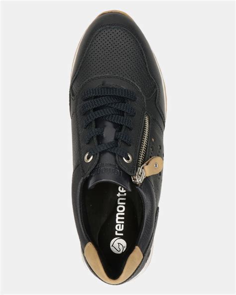 Remonte Lage Sneakers Voor Dames Blauw Nelsonnl