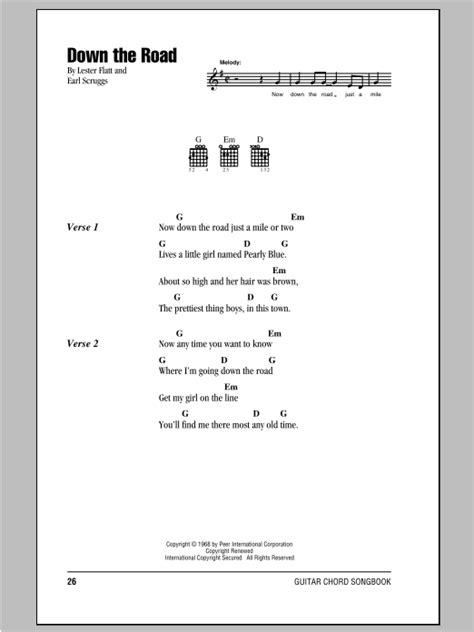 Down Guitar Chords