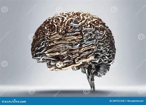 Ai Brain Artificial Intelligence Stock Illustration Illustration Of