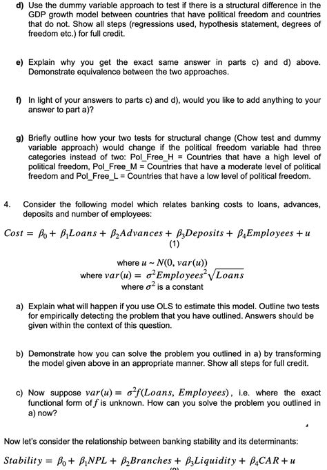 solved 3 the table below summarizes results from five