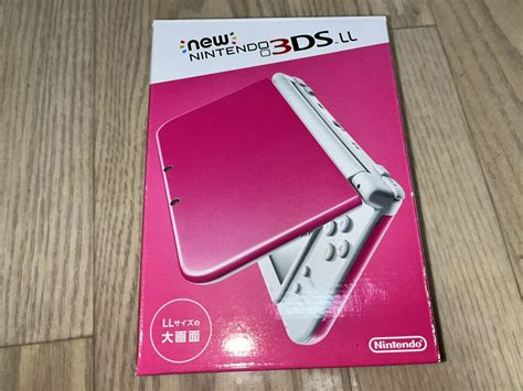 Yahooオークション 中古美品 Newニンテンドー3ds Ll本体 ピンク×ホ
