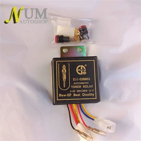 ไทม์เมอร์หัวเผา Automatic Timer Relay 12v สำหรับรถยนต์ ใช้สำหรับเป็นรี