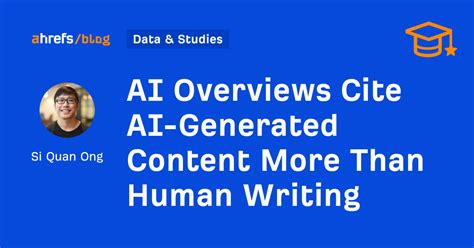 Ai Overviews Cite Ai Generated Content More Than Human Writing