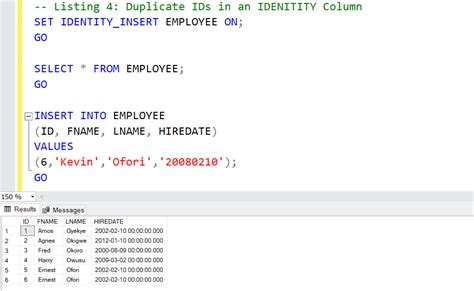 The Identity Column Property Sqlservercentral
