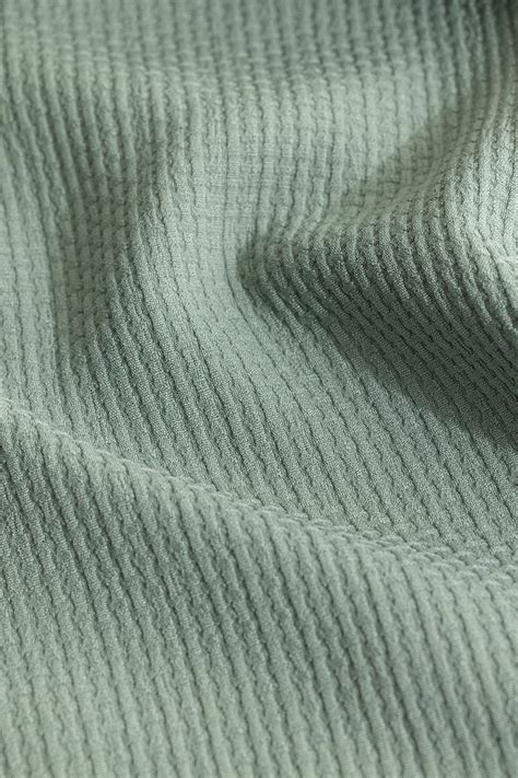 Buy Men S Waffle Grid Green Shirt Online Snitch