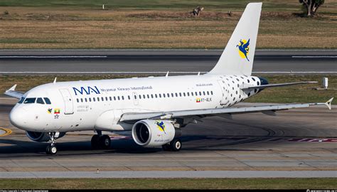 Xy Alk Myanmar Airways International Airbus A319 115 Photo By Pacharapol Chaengchenwet Id