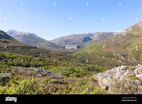 Scenery Along The Franschhoek Pass Between Franschhoek And Villersdorp