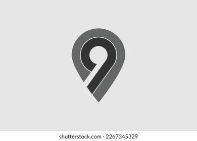 Logo Design Map Pointer Vector Stock Vector Royalty Free