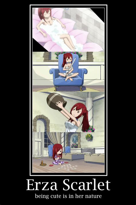 Erza Scarlet ~ Cute Is In Her Nature By Evitacarla On Deviantart