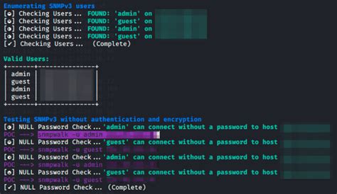 snmp configured with default password cybercrowd