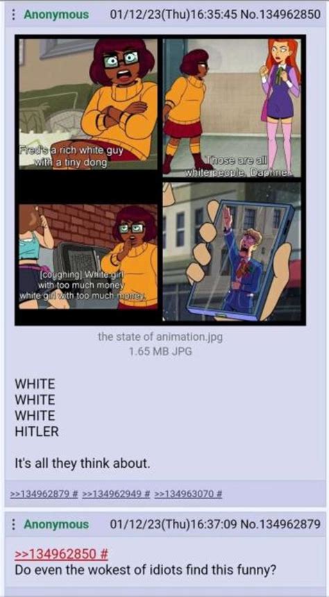 Anon Isnt A Fan Of The New Scooby Doo Rgreentext Velma Tv
