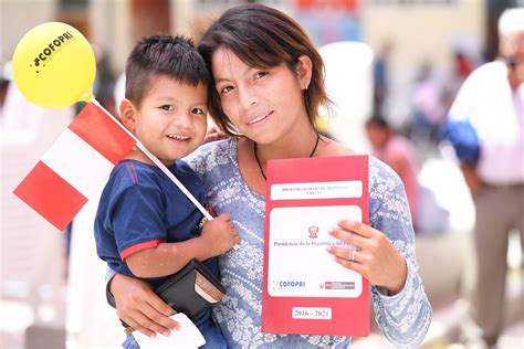 Títulos de propiedad de Cofopri impedirán venta de terrenos en cinco años