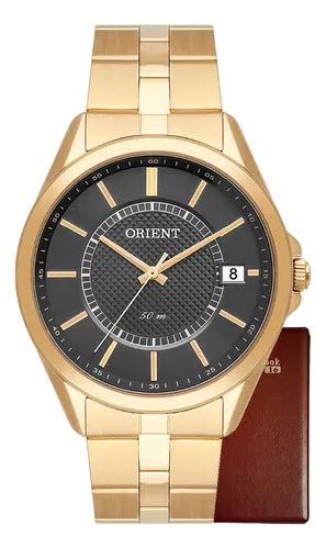 Reloj Orient Classic Chapado En Oro Para Hombre Con Correa Color De