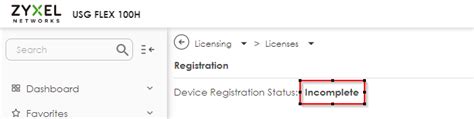 Why The Device Registration Status Shows Incomplete — Zyxel Community