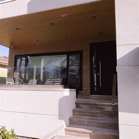 Cladcan Acm Fascia And Soffit Maibec Soffit And Grill