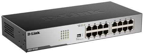 Dgs F1016 D Link Dgs F1016 16 Port Gigabit Unmanaged Switch 48 Gbps