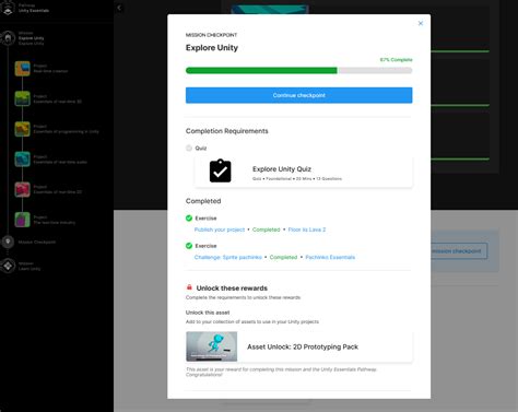 My Unity Learn Mission Is Stuck Learn Content Unity Discussions