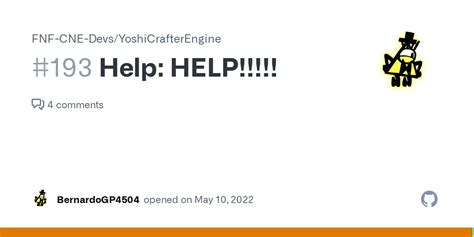 Help Help · Issue 193 · Fnf Cne Devsyoshicrafterengine · Github