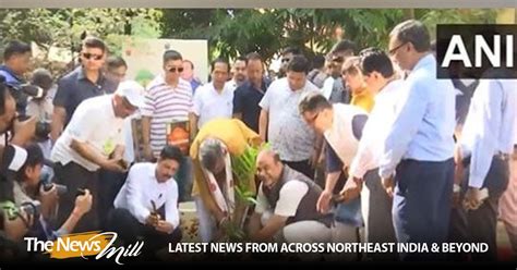 Started Process Of Planting 1 Crore Saplings Assam Cm Sarma On ‘amrit