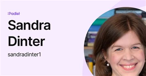 Sandra Dinter Sandradinter1 Profile Padlet