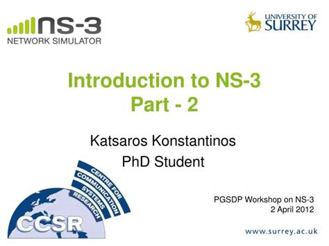 Ppt Introduction To Ns 3 Part 2 Powerpoint Presentation Free Download Id2277904