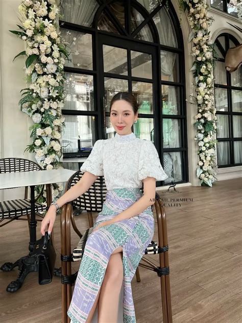 แต่งตัว ไปวัดทำบุญ งานบวช งานแต่ง ลุคผู้ดีเรียบหรู💐 แกลเลอรีที่โพสต์