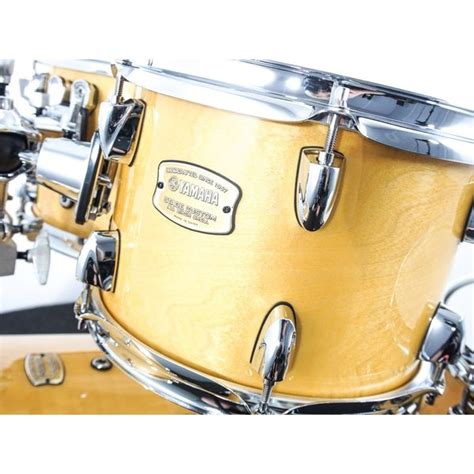 Yamaha Stage Custom Birch Drum Kit In Natural Wood Graham Russell Dr