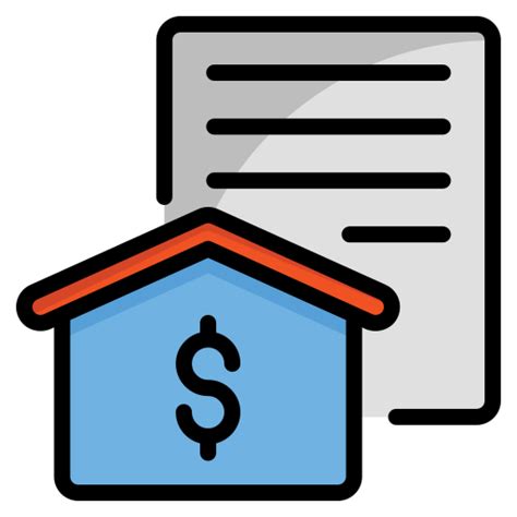 Mortgage Loan Free Icon