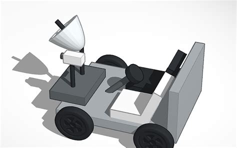 3d Design Moon Rover Tinkercad