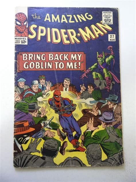 The Amazing Spider Man 27 1965 GD VG Condition 1 2 Spine Split