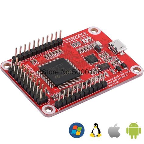 High Speed Usb To Spi I C Pwm Adc Gpio Uart Can Lin Adapter Monitoring