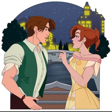 Пин от пользователя Dkane на доске Disney Диснеевские пары