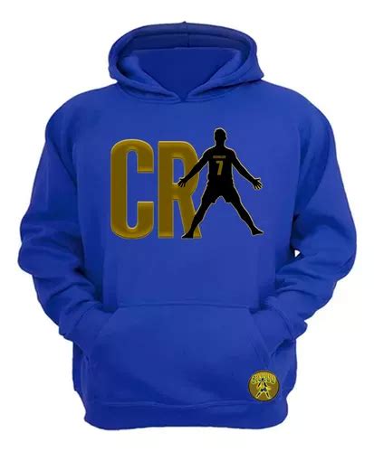 Polerón Canguro Cristiano Ronaldo Cr7 Unisex Cuotas sin interés