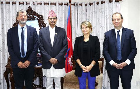 French Parliamentary Delegation Calls On Speaker Sapkota New