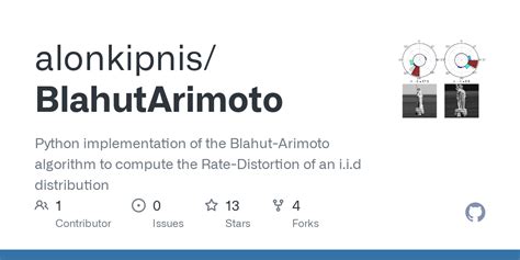 Github Alonkipnisblahutarimoto Python Implementation Of The Blahut