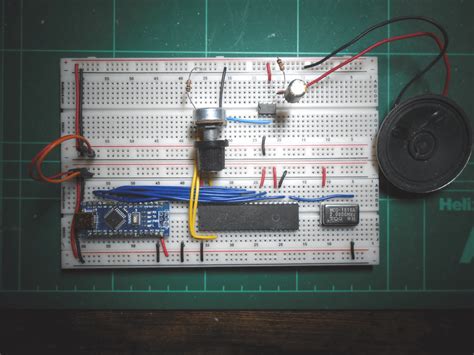 Testing An Ay 3 8910 Programmable Sound Generator With An Arduino See