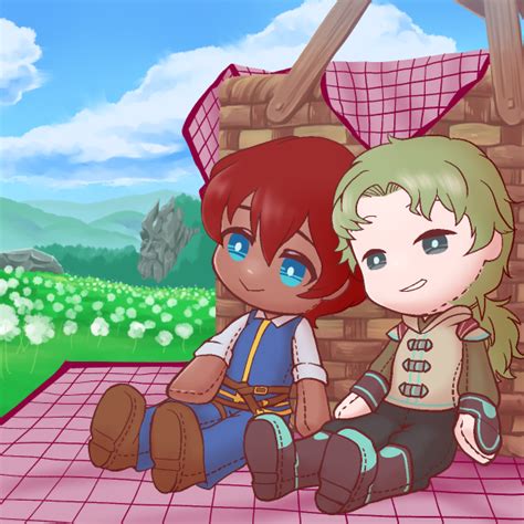 I Found This Doll Maker On Picrew And Decided To Make My Character And His Wife Its Super Cute