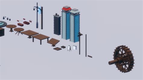 Stylized 3d Modular Environment Kit Urp