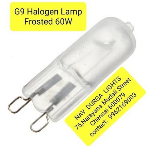 40W G9 Halogen Lamp at ₹ 75/piece in Chennai | ID: 2848971656091