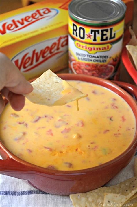Velveeta Cheese Dip Katies Cucina
