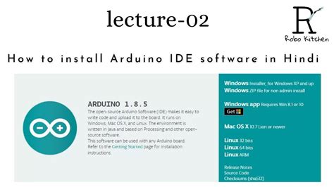 Lecture 02 How To Install Arduino Ide Software In Hindi Youtube