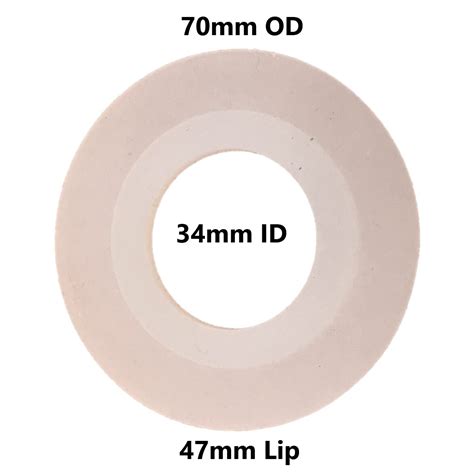Toilet Flush Seal 70mm Od X 34mm Id X 47mm Lip 275 In Od X 134 In