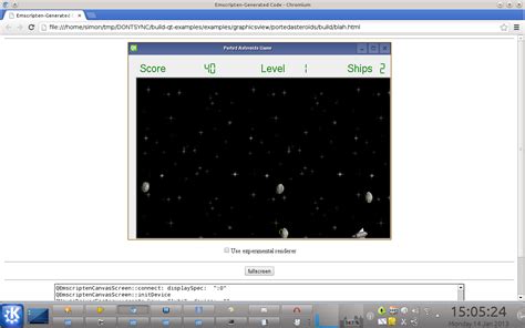 Demos Emscripten Qt