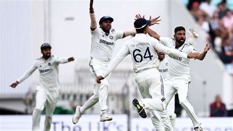 Siraj Stars As India Beat England In Oval Test Thriller Easterneye