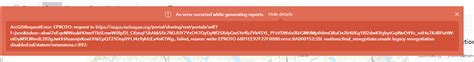 Error When Generating Report Esri Community